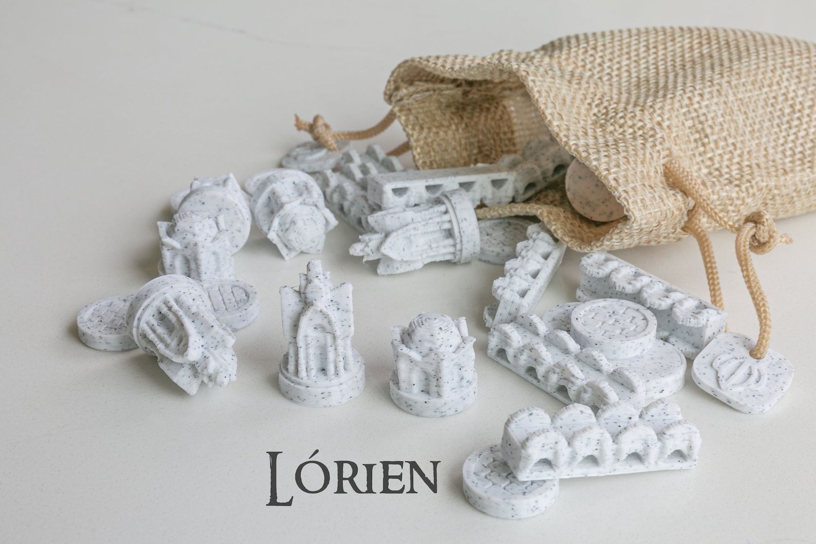 3D Printed Custom Catan City & Settlement the Lord of the - Etsy