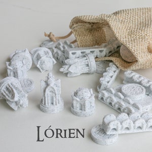 3D Printed Custom Catan City & Settlement - the Lord of the Rings ...