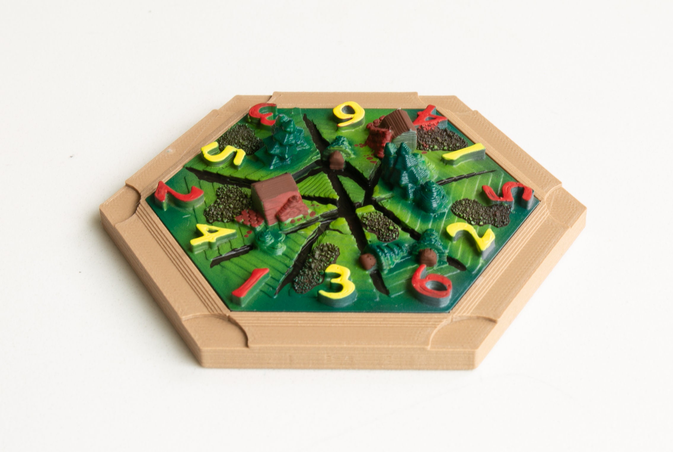 3D Print Catan Scenario: the Ancient Power Volcano/iceberg/jungle ...