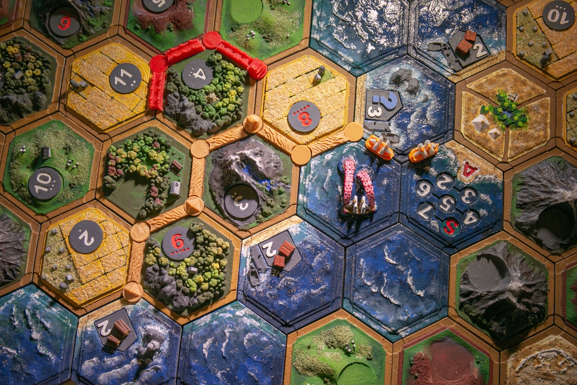 Upgraded 3D Printed Catan Pirate Token for Seafarers - Etsy