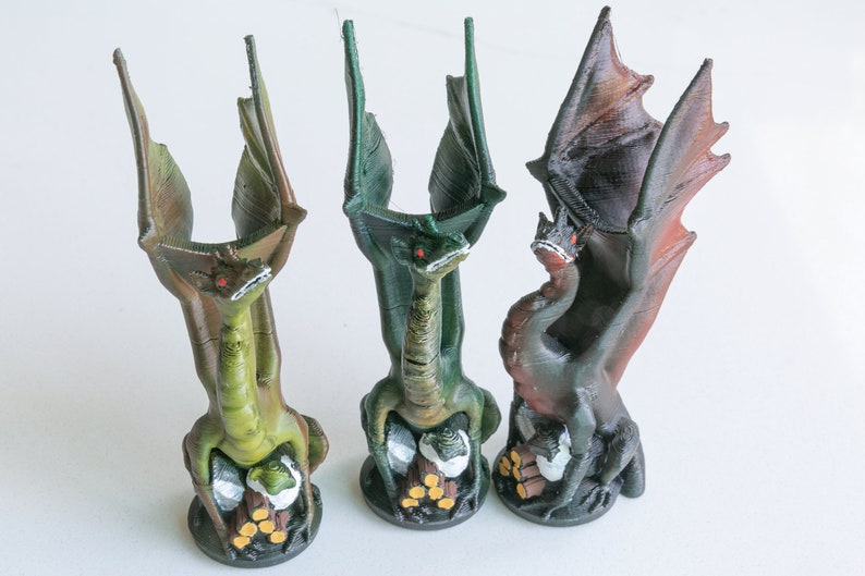 Upgraded 3D Printed Catan Robber Token : Dragon and Monsters - Etsy