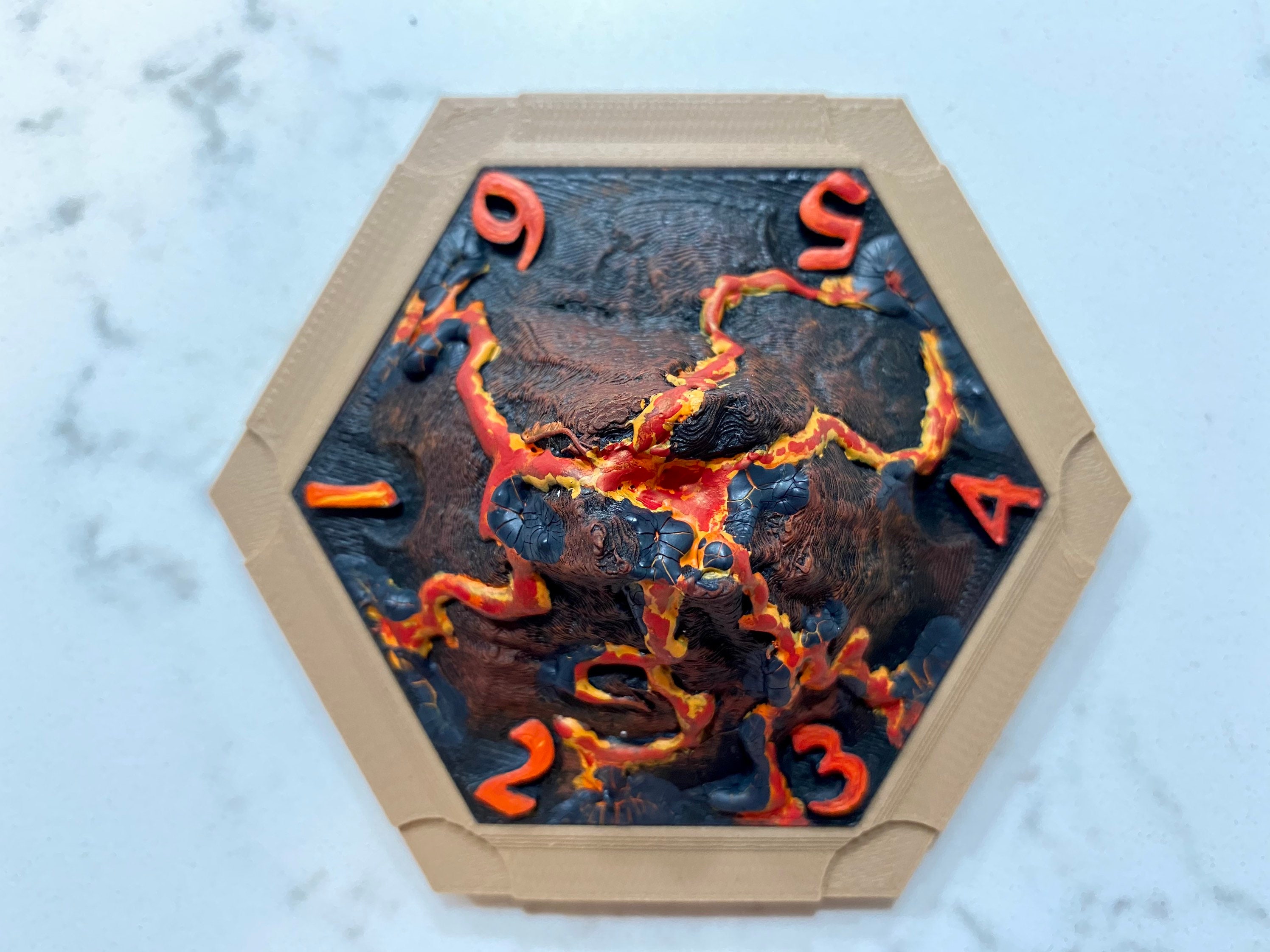 3D Print Catan Scenario: the Ancient Power Volcano/iceberg/jungle ...