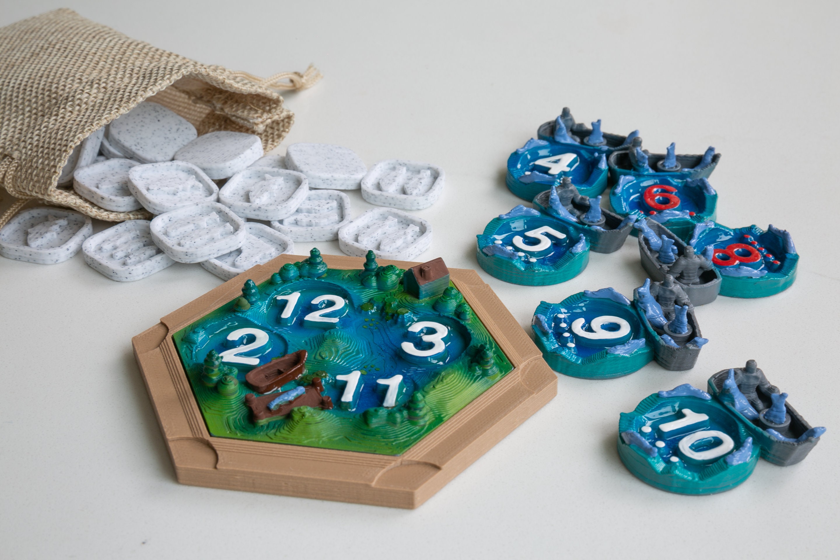 Catan Tile Holder - Etsy