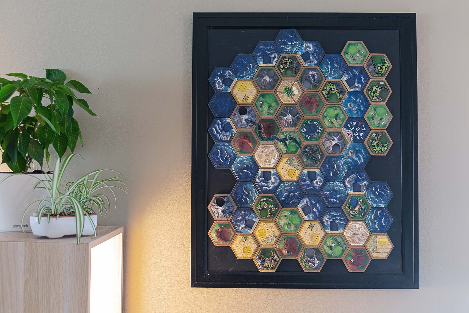 3D Printed Catan Boards for Scenario the Rivers of Catan | Etsy