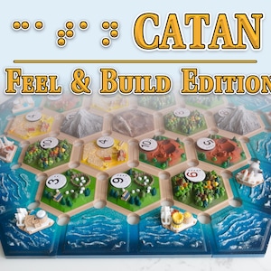 CATAN - Feel and Build Edition - Etsy
