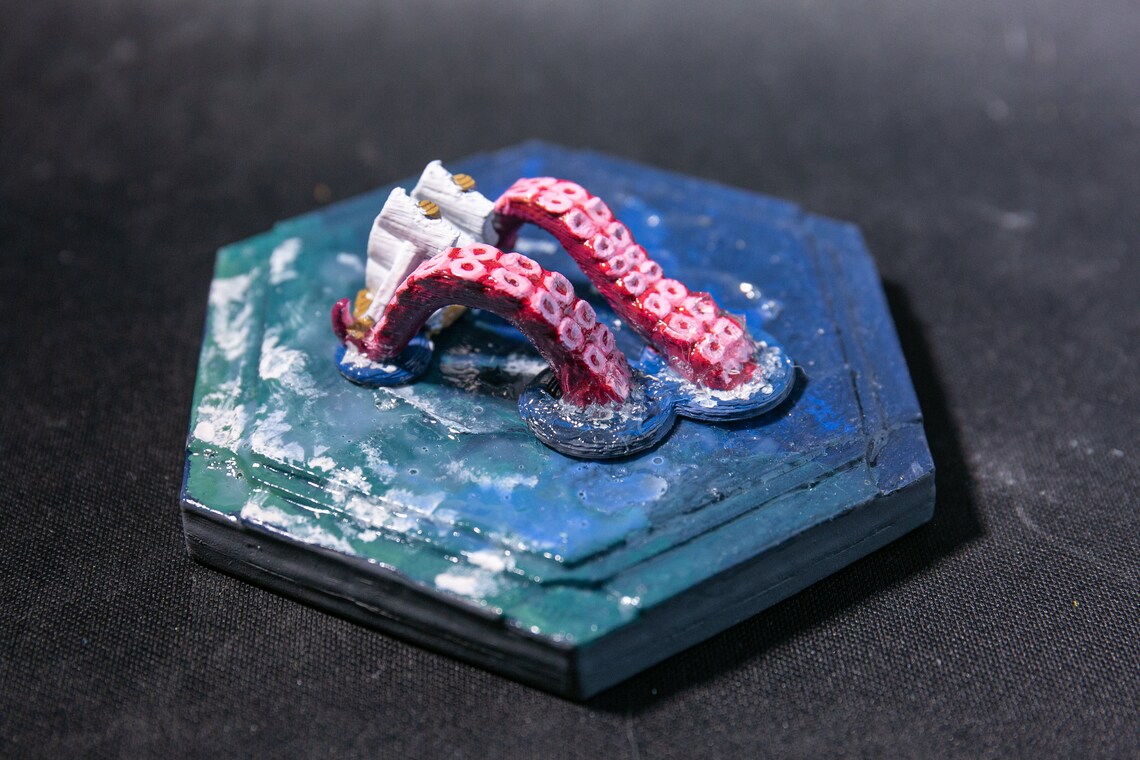 Upgraded 3D Printed Catan Pirate Token for Seafarers - Etsy