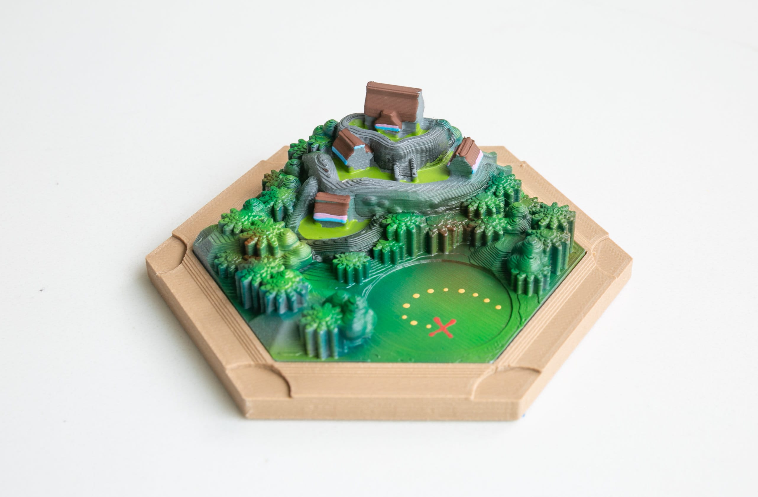 3D Print Catan Scenario: the Ancient Power Volcano/iceberg/jungle ...