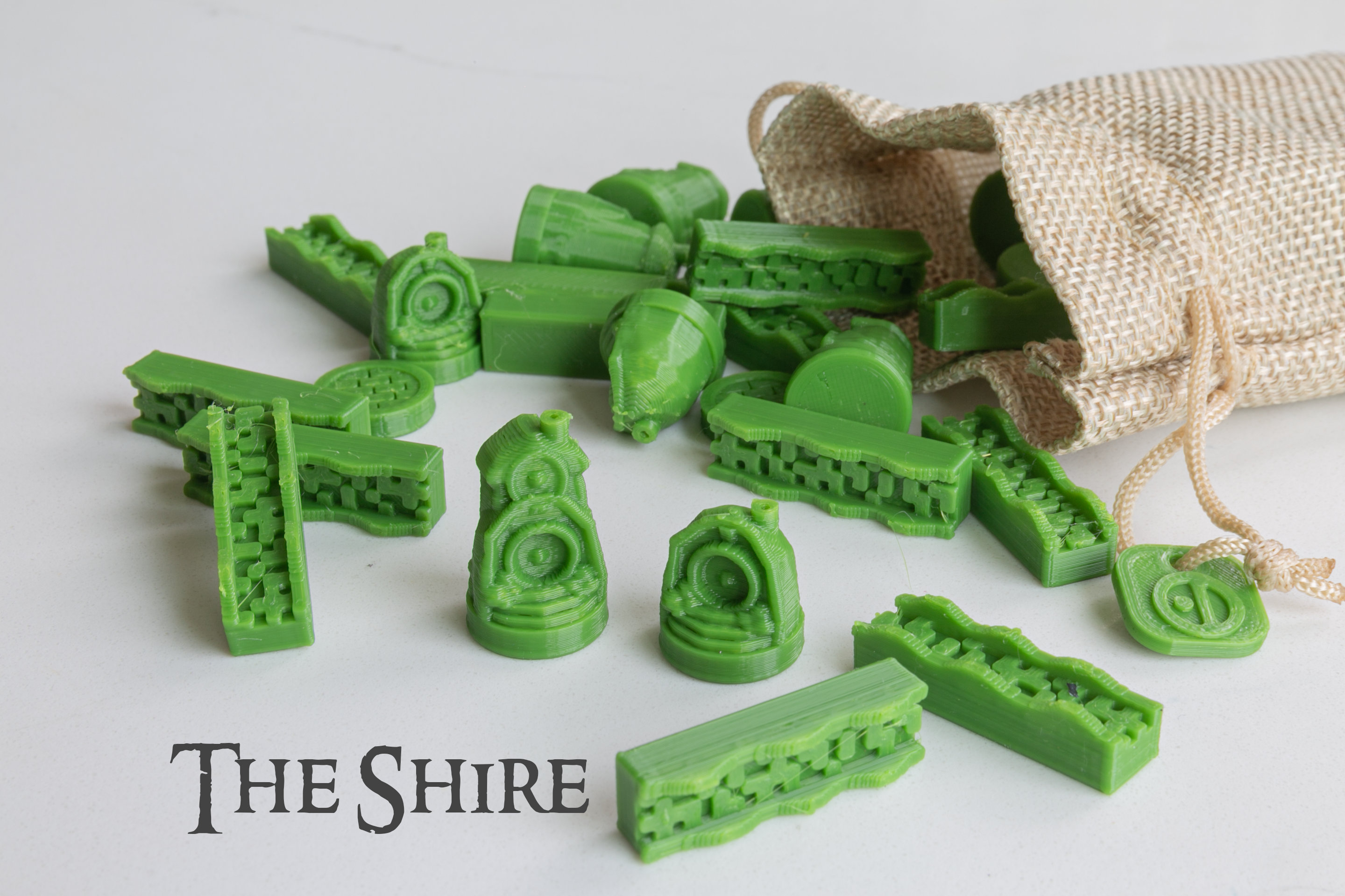 3D Printed Custom Catan City & Settlement the Lord of the - Etsy