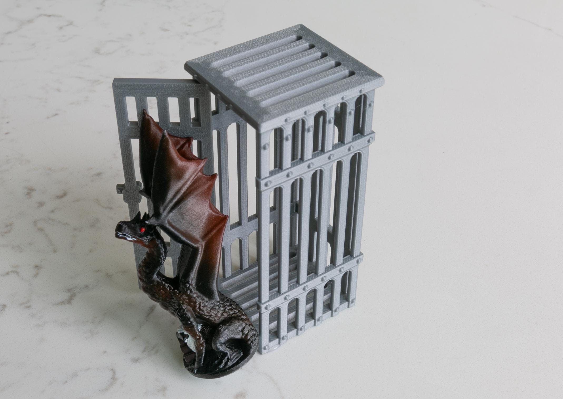 Fantasy Dragon Cage STL File (cage ONLY) - Etsy