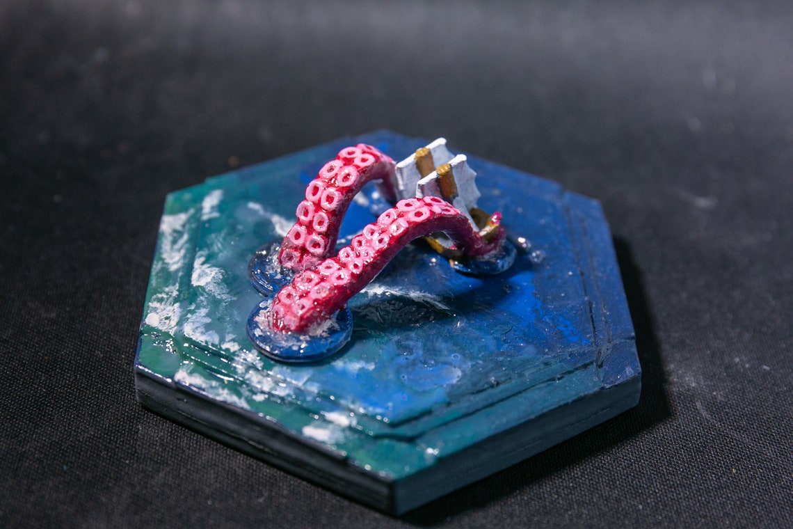 Upgraded 3D Printed Catan Pirate Token for Seafarers - Etsy