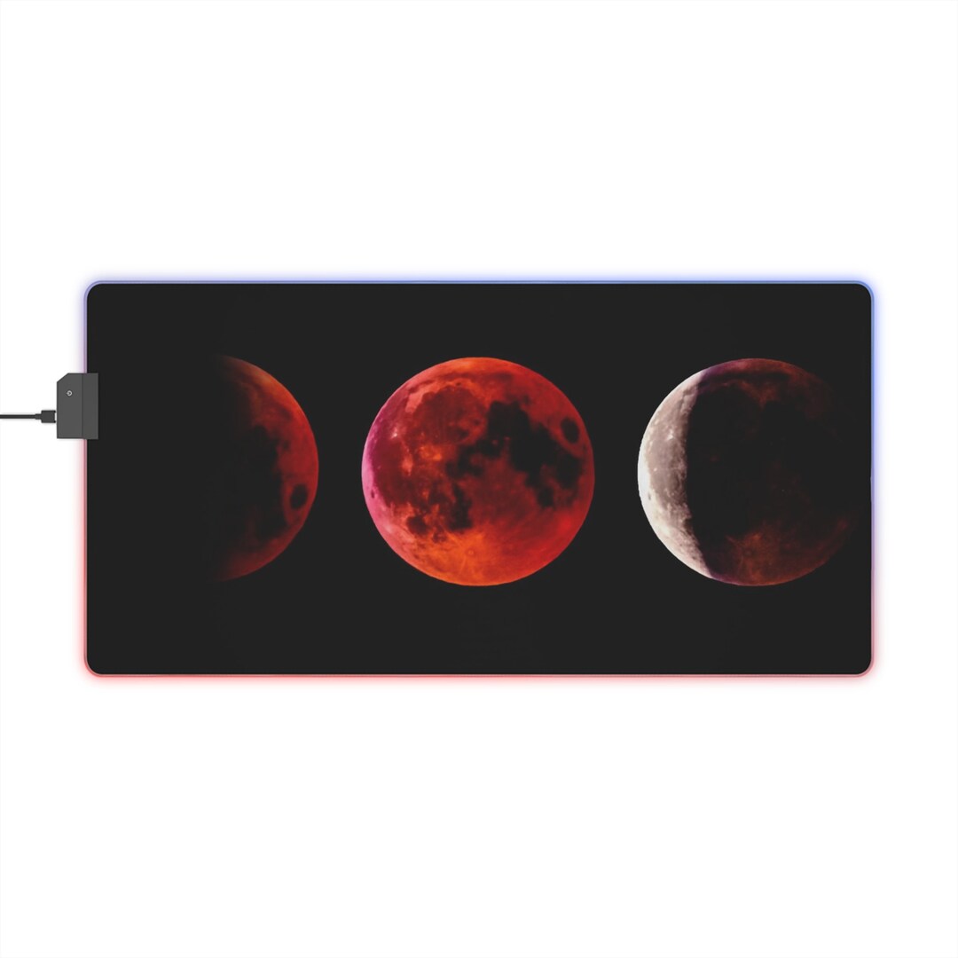 Lunar Eclipse 2022 LED Gaming Mouse Pad JWST Carina Nebula - Etsy