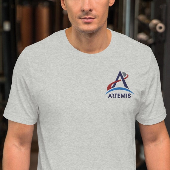 Limited Edition Embroidered Artemis Logo T-shirt NASA Artemis - Etsy