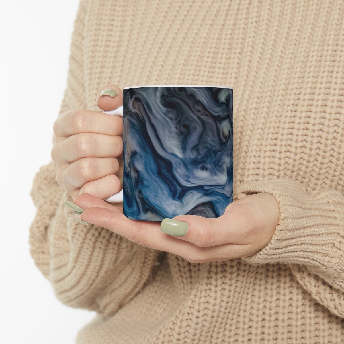 Blue Storms of Jupiter Collection Ceramic Mug 11oz NASA Mug - Etsy