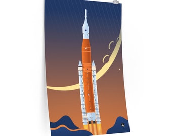 Nasa Artemis Poster - Etsy