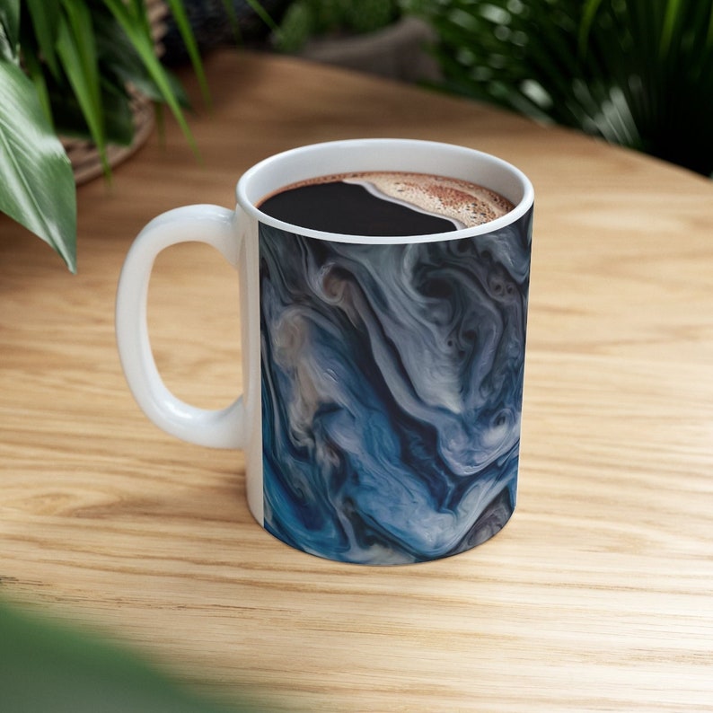 Blue Storms of Jupiter Collection Ceramic Mug 11oz NASA Mug - Etsy