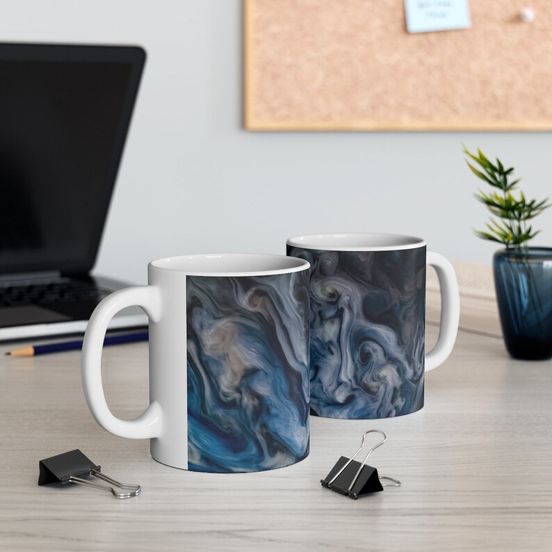 Blue Storms of Jupiter Collection Ceramic Mug 11oz NASA Mug - Etsy