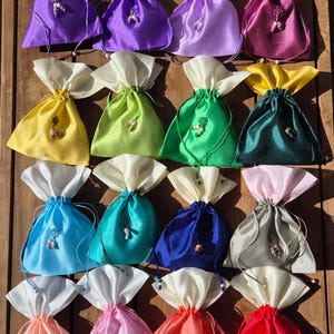 Korean Silk Lucky Pouch: Traditional Knot Gift Bag - Etsy