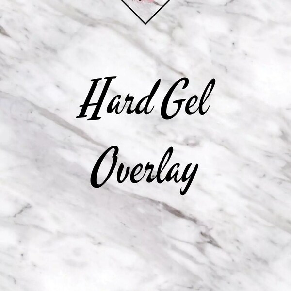 Hard Gel Overlay Nails - Etsy