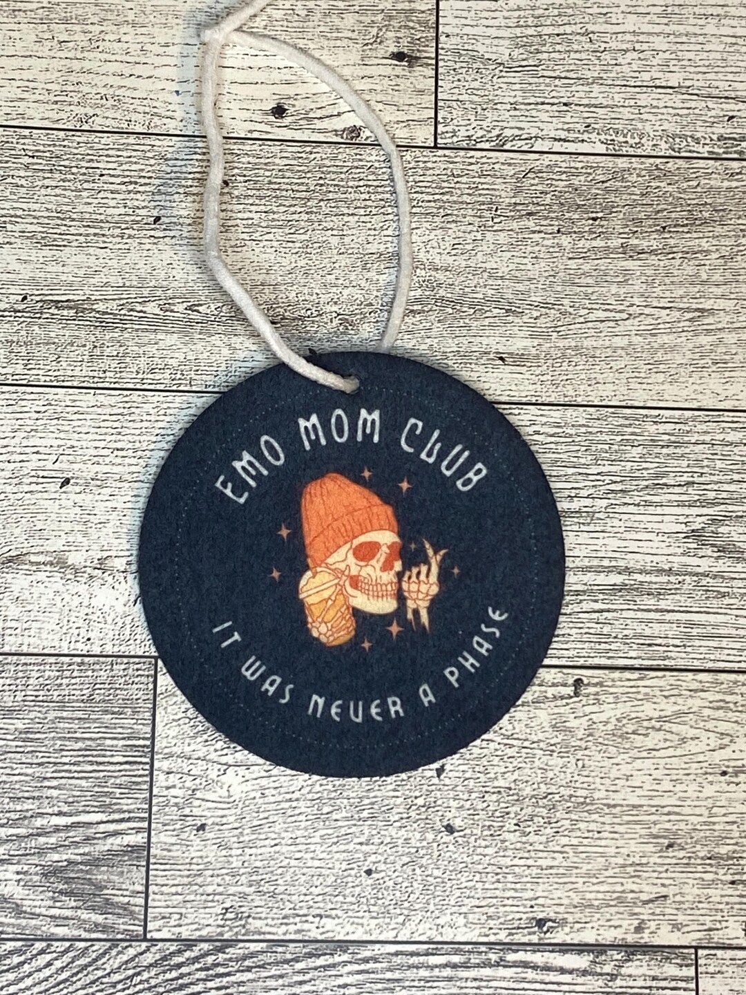 Emo Mom Club Car Air Freshener - Emo Freshie- Elder Emo Hanging Car ...