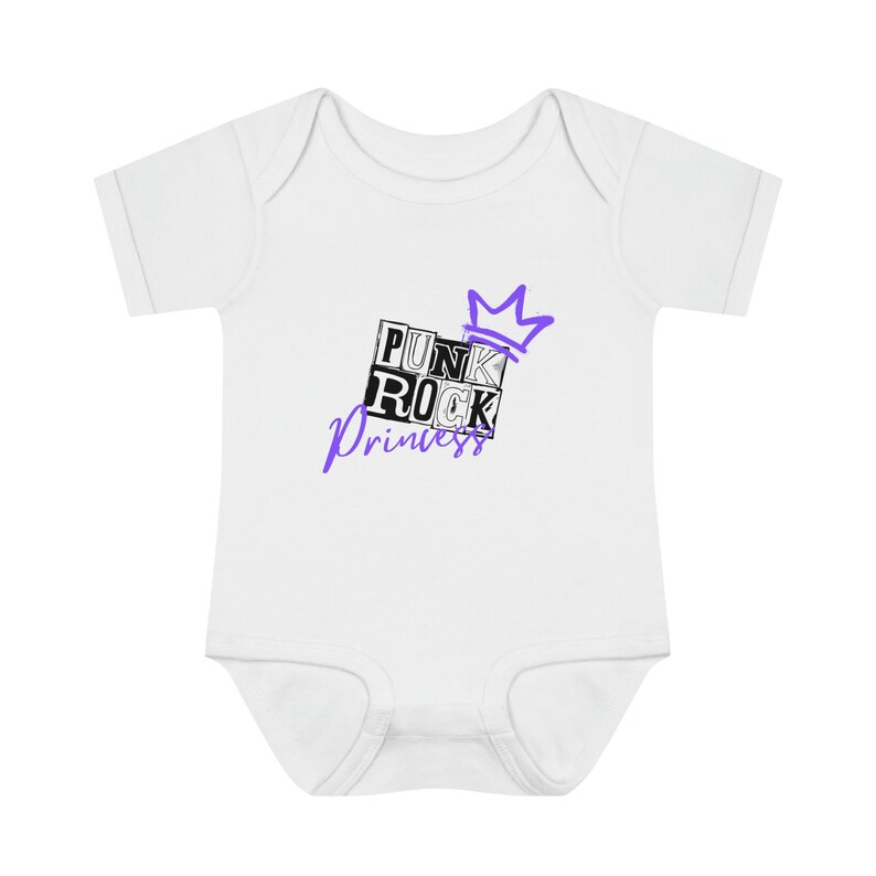 Punk Rock Princess Bodysuit | Elder Emo Baby Shower Gift | Emo Baby ...