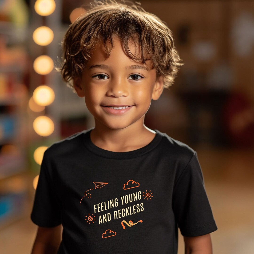 Young and Reckless Toddler Shirt | Elder Emo Kids Gift | Emo Clothes ...