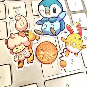 Assorted Pokemon Mini Sticker Pack Pokemon Bulk Stickers Perfect for ...