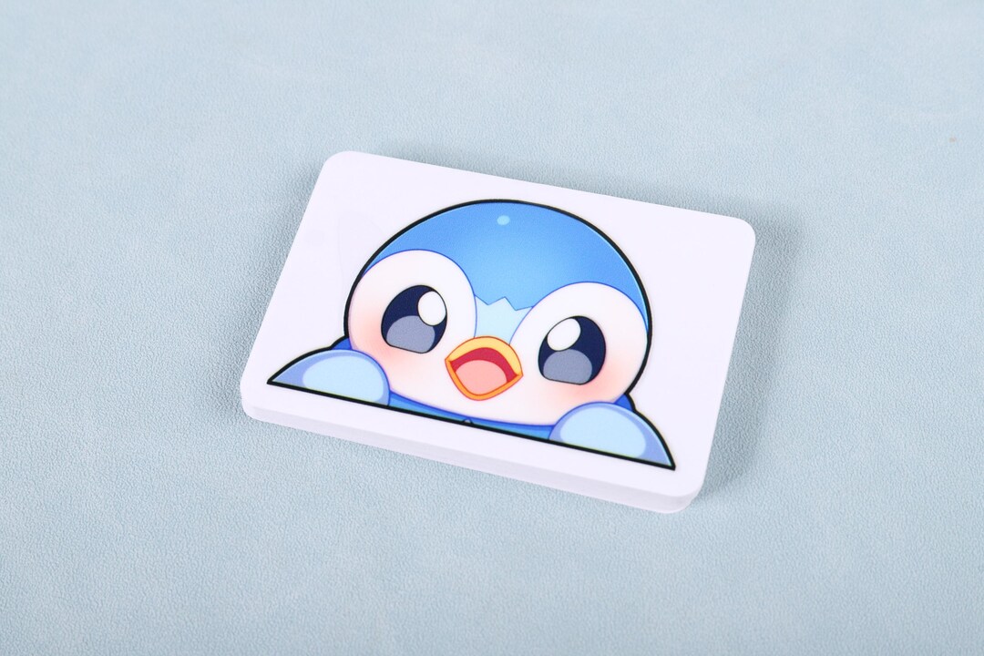 Piplup Car Peeker Sticker | 3 Inches Wide - Etsy