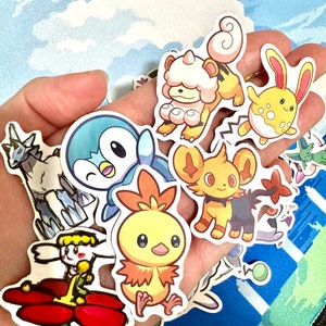 Assorted Pokemon Mini Sticker Pack Pokemon Bulk Stickers Perfect for ...