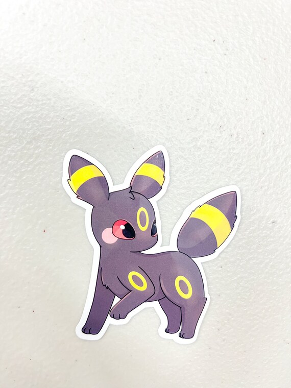 Umbreon Sticker Pokémon Stickers Laptop Decal | Etsy
