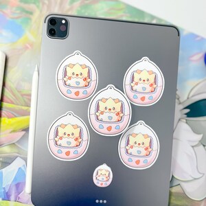 Cute Togepi Tama Gadget Vinyl Sticker Trendy Pokemon Decal for Laptops ...