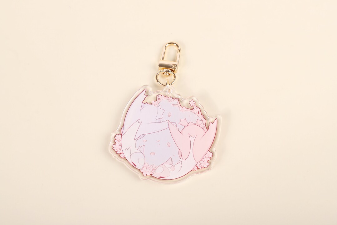 Latios and Latias Duo Acrylic Keychain - Double Sided Design With One ...