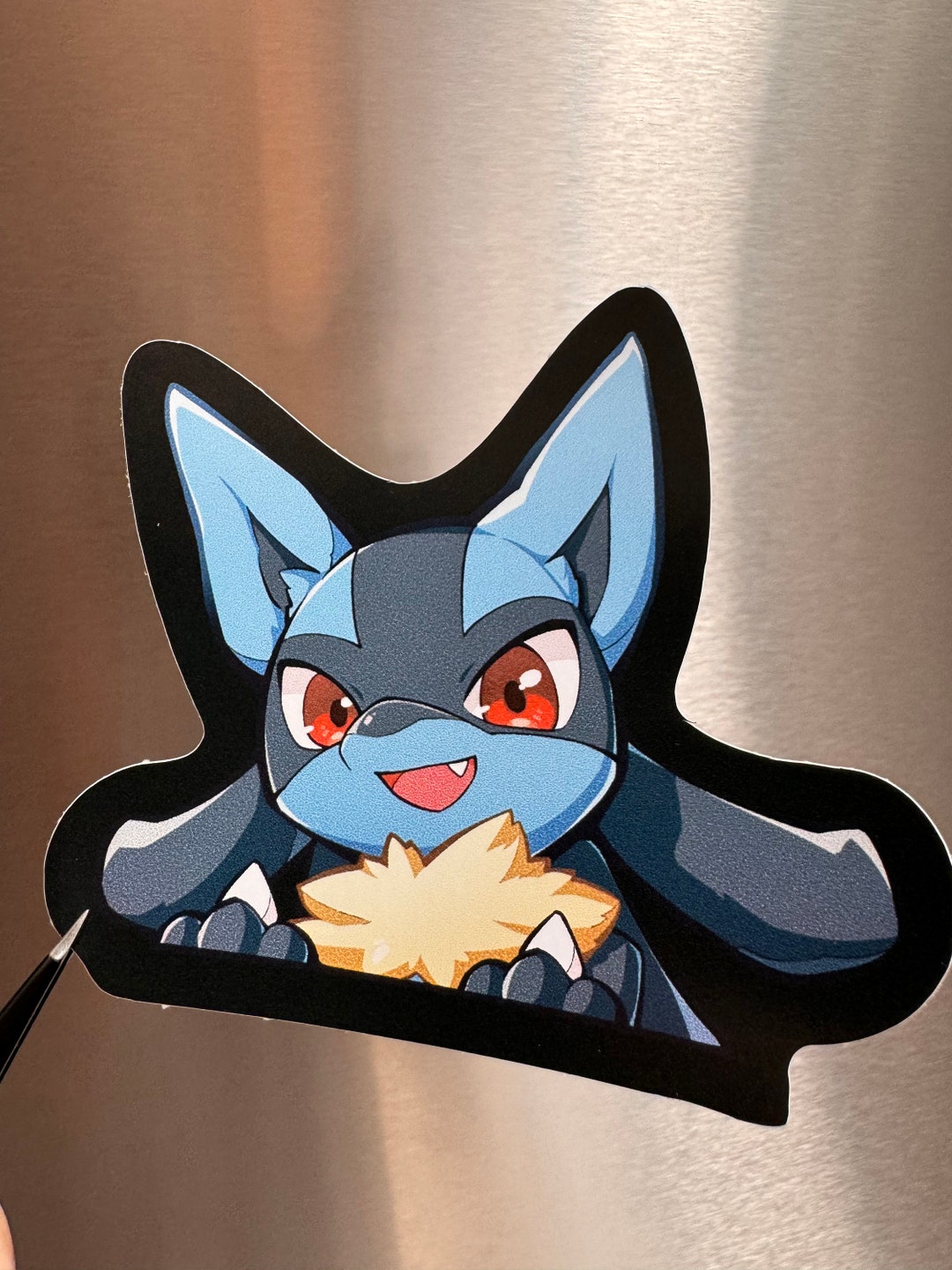 Lucario Peeker Sticker NEW | Waterproof and Weatherproof for Water ...