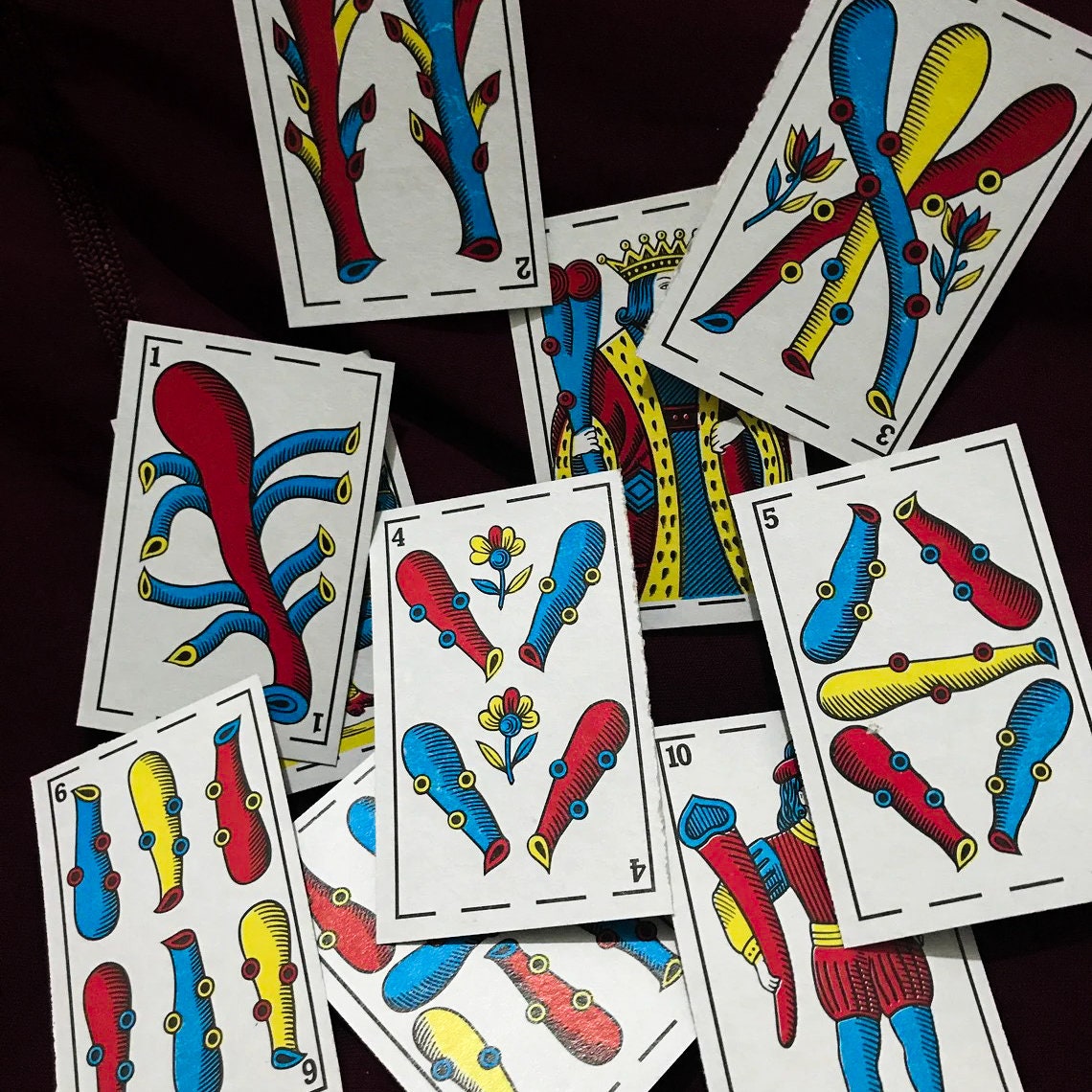 Original Moroccan Playing Cards Traditional Card Carta Ronda Magic ...