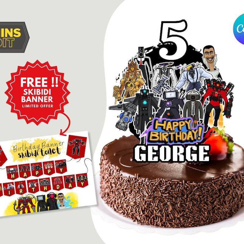 Boy Skibidi Toilet - Etsy UK