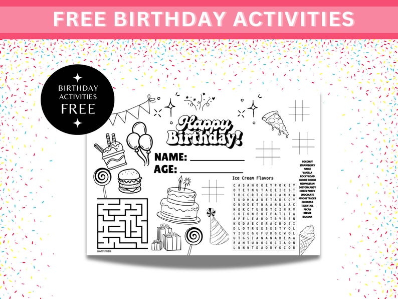 EDITABLE Anya Birthday Party Bundle 4 in 1 - Invitation, Cake Topper ...