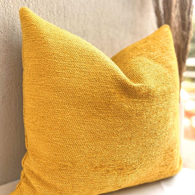 Yellow Throw Pillow - Etsy