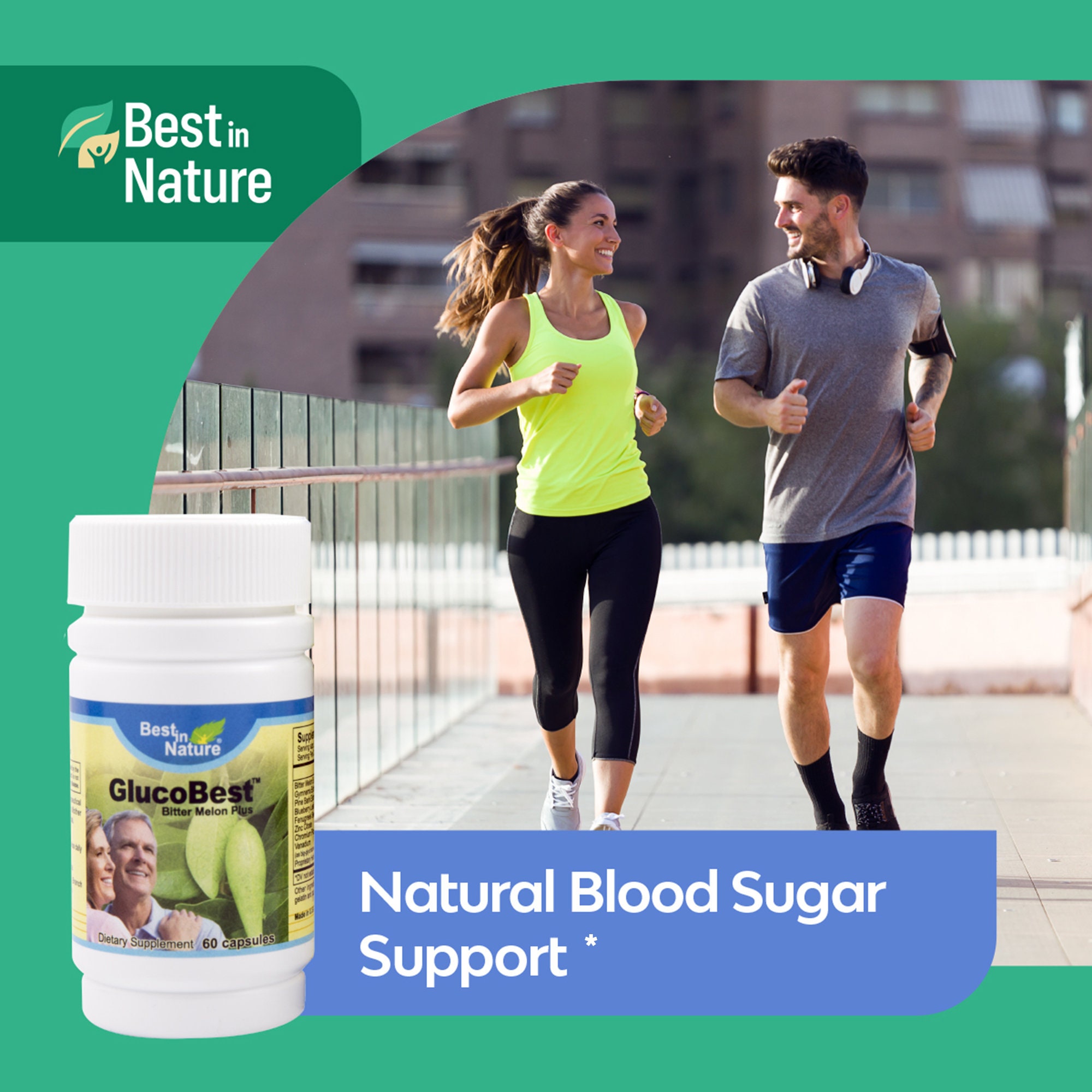 GlucoBest™ Bittermelonen-Extrakt-Kapseln zur Unterstützung eines ...