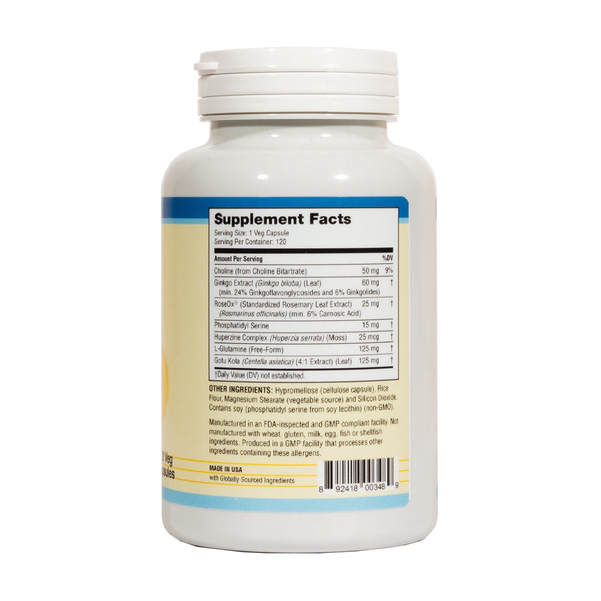 Vitabrain™ - Brain Support Supplement 120 Capsules - Etsy