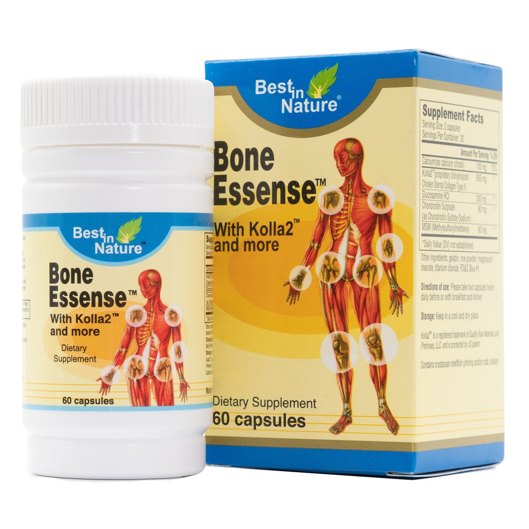 Bone Essense™ - Supplement for Bone Health and Density 60ct - Etsy