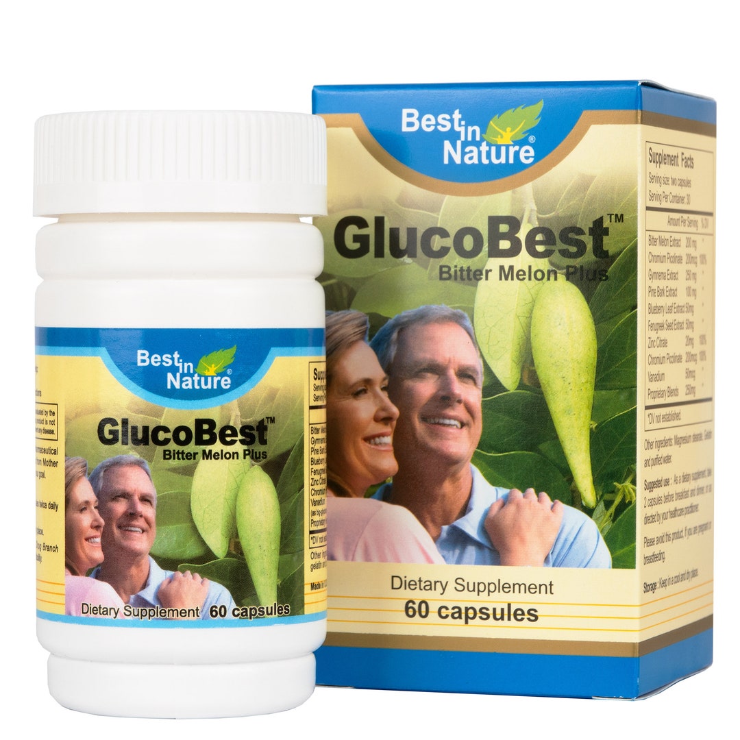 Glucobest™ Bitter Melon Extract Capsules to Support Healthy Blood Sugar ...