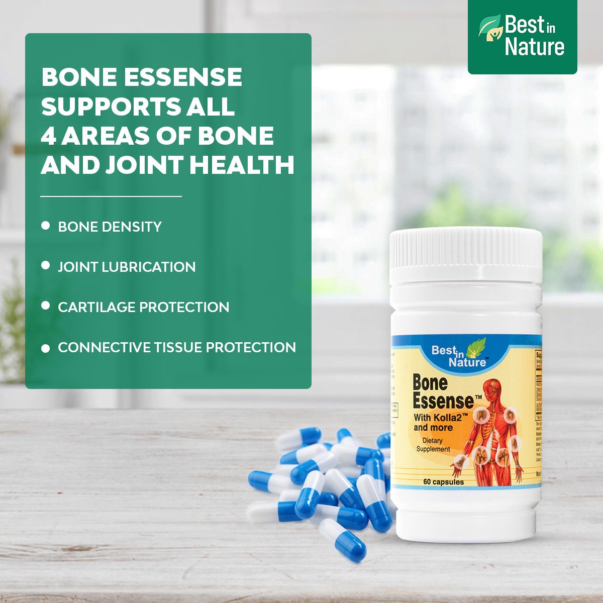 Bone Essense™ - Supplement for Bone Health and Density 60ct - Etsy