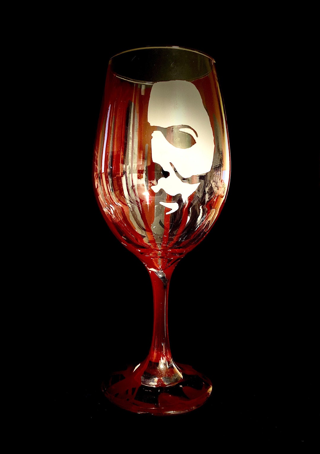 Horror Blood Wine Glass Michael Myers Freddy Krueger - Etsy