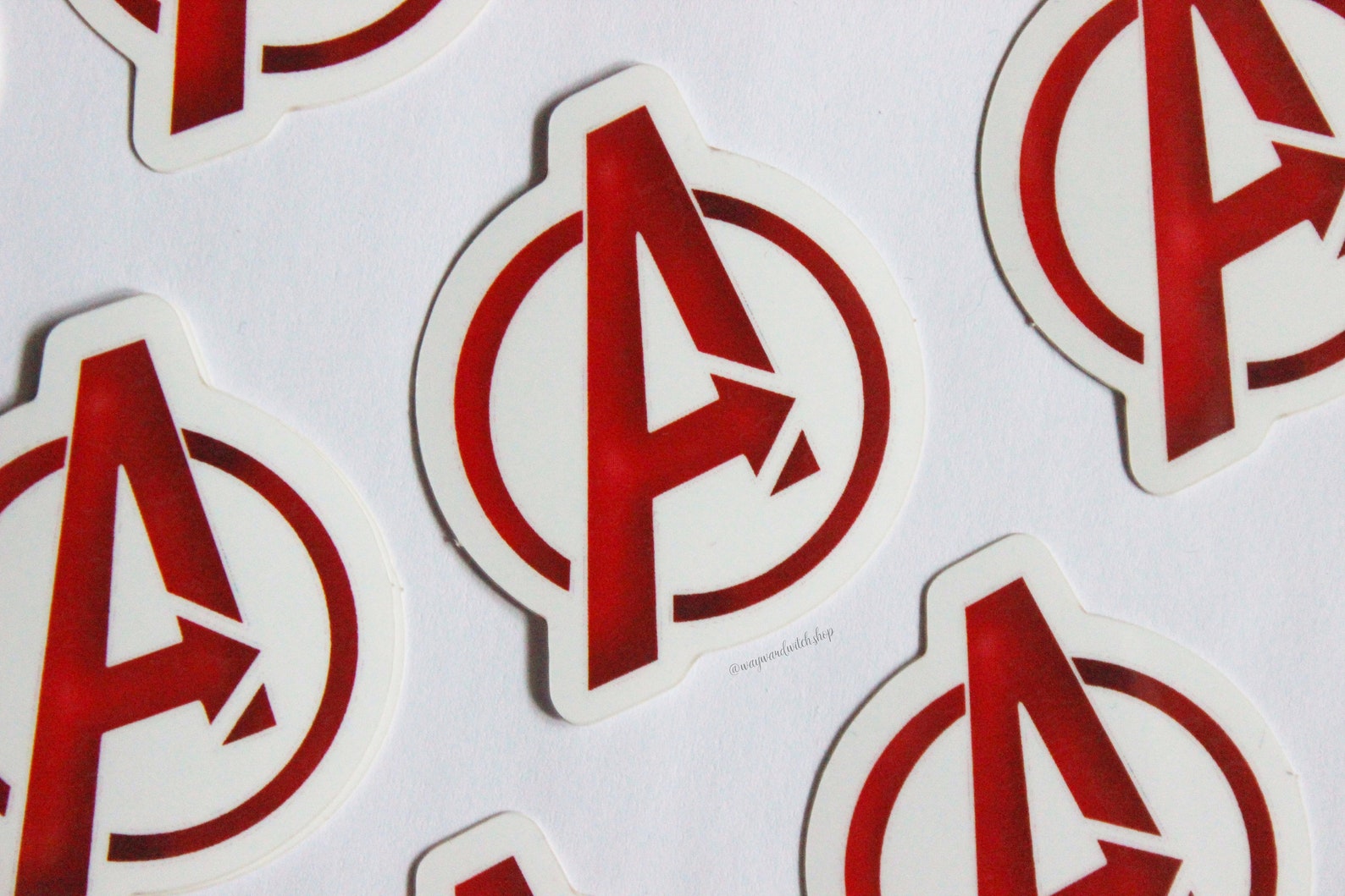 Avengers Logo Vinyl Sticker Marvel Superheld Disney - Etsy België