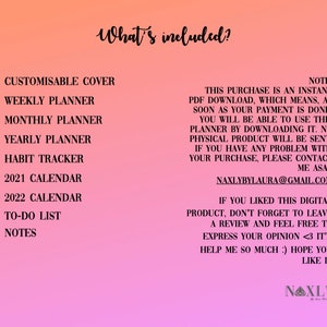 Printable Rose Gold Planner 2021 - Etsy