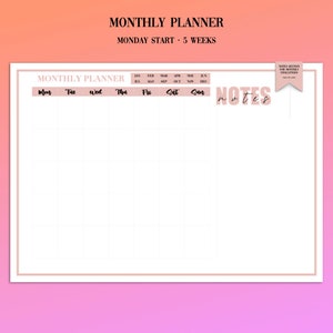 Printable Rose Gold Planner 2021 - Etsy