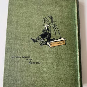 Antique 1895 National Rhymes of the Nursery Book, Gordon Browne ...