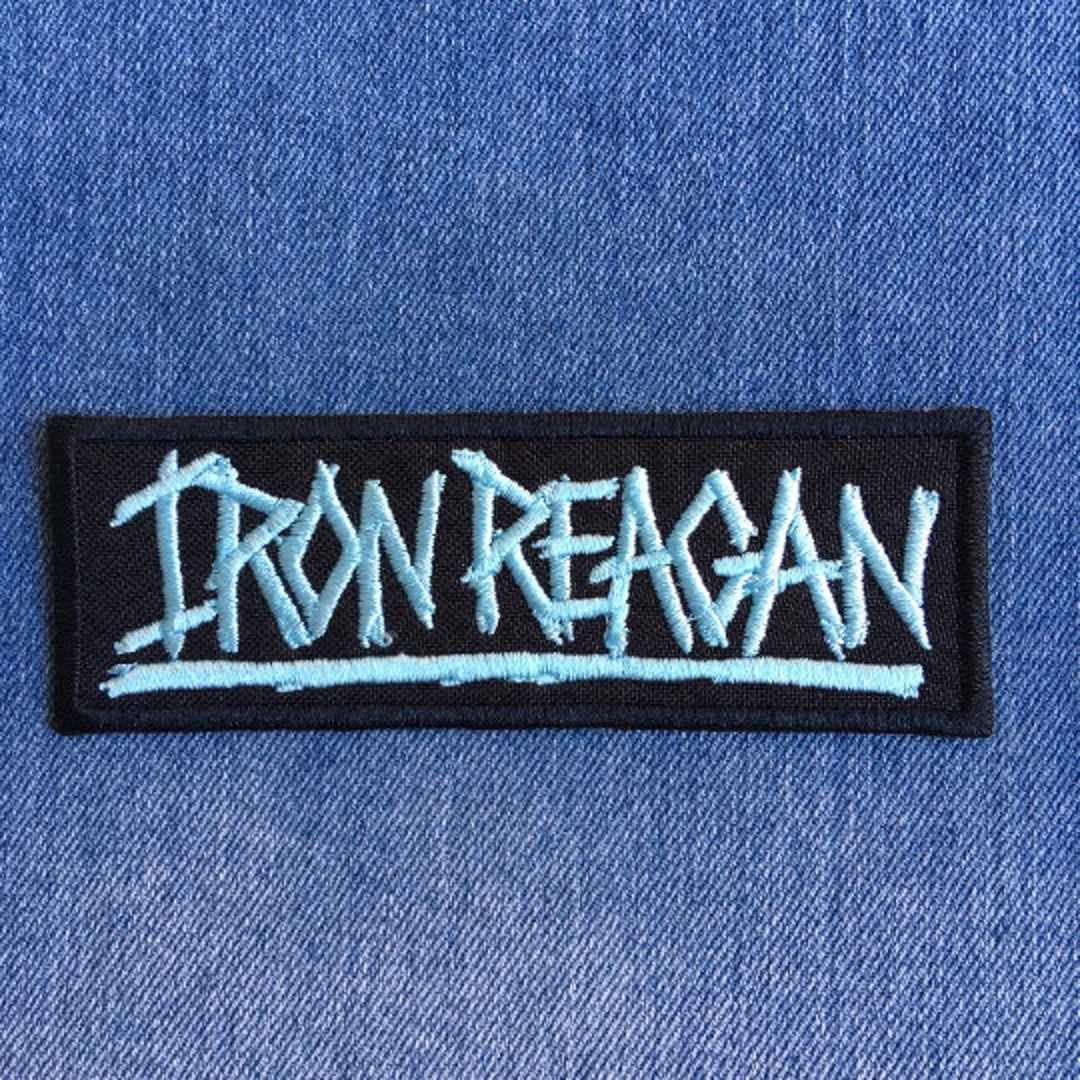 IRON REAGAN Embroidered Patch Municipal Waste Toxic Holocaust Power ...