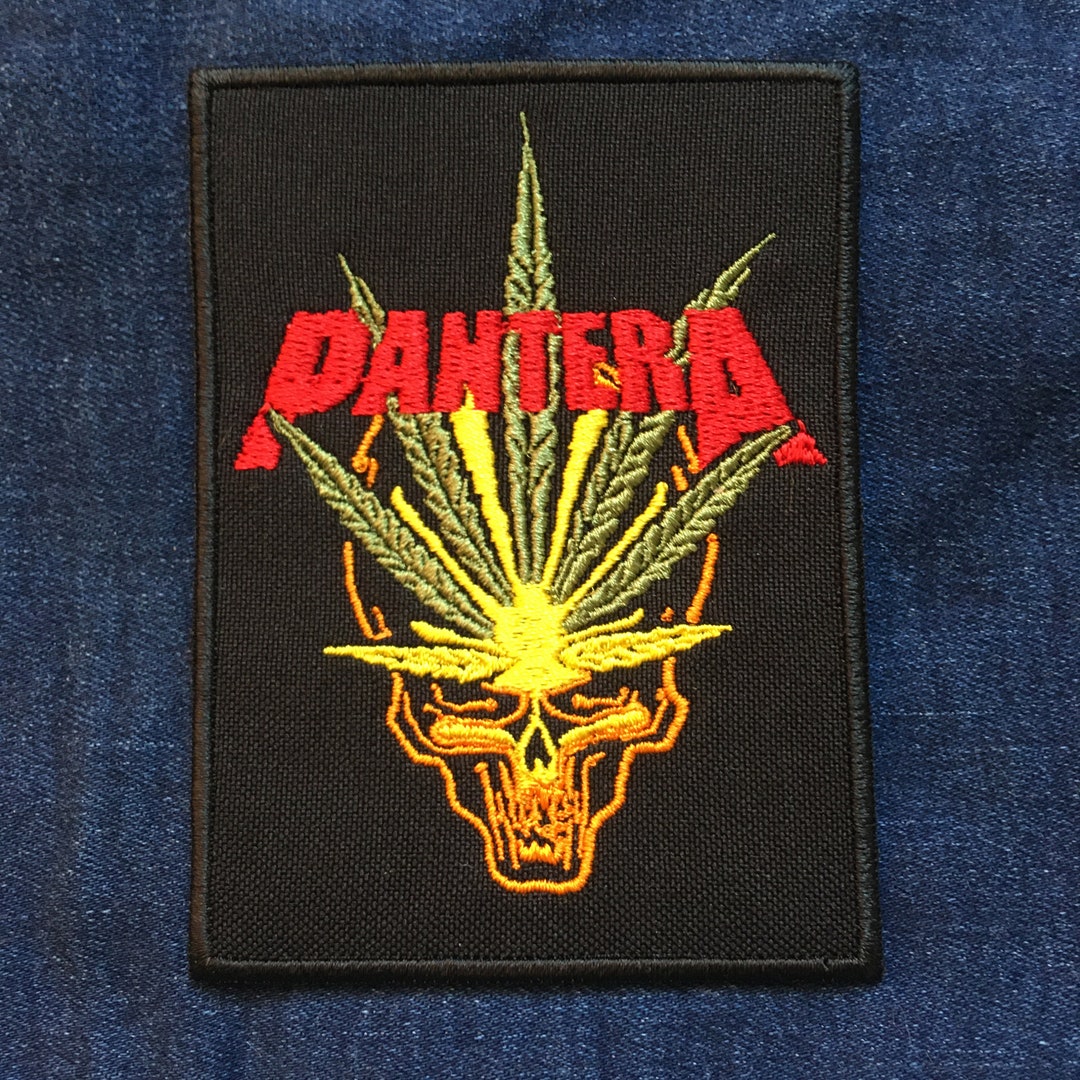 PANTERA WEED Embroidered Patch Megadeth Slayer Metallica - Etsy