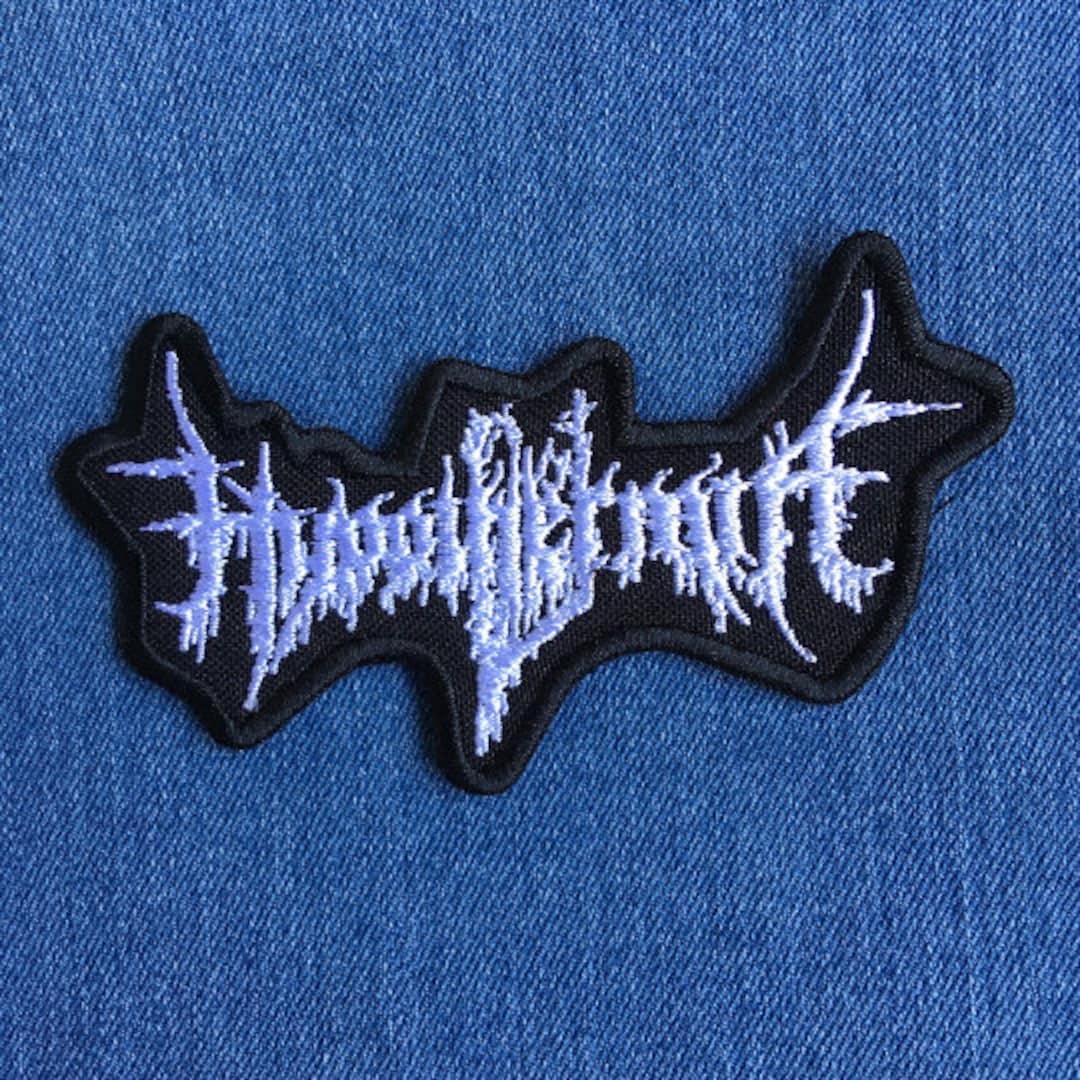 HYPOTHERMIA Embroidered Patch Trist Apati Lifelover Kall Happy - Etsy