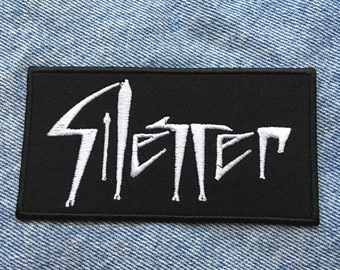 HYPOTHERMIA embroidered patch Trist Apati Lifelover Kall Happy | Etsy